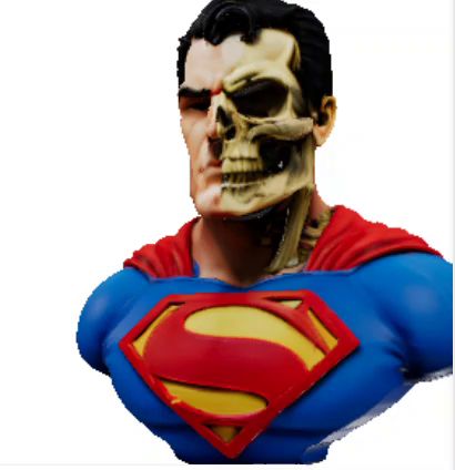 🦸‍♂️ Superman calavera - Superman skull・ STL File for 3D printing・Cults