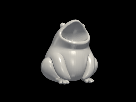 🐸 Chubby Frog Desk Organizer - 3D Print Model・ STL File for 3D printing ...