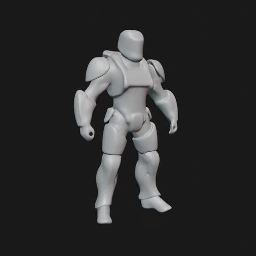 🪖 Battle-Ready Armored Exosuit with Helmet 3D Model STL – Detailed ...