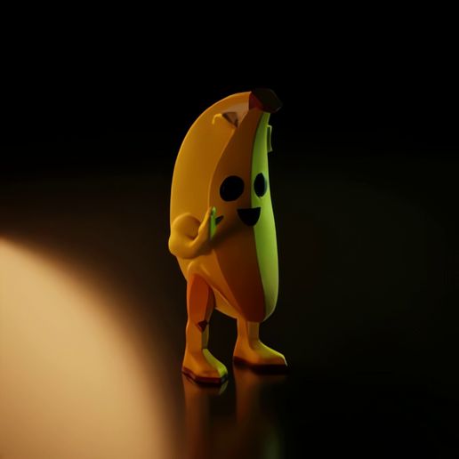 🧸 Funko Pop: Fortnite - Peely・ 3D File for 3D printing・Cults