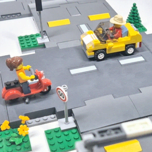 🔌 LEGO Road Chain System・ 3D File for 3D printing・Cults