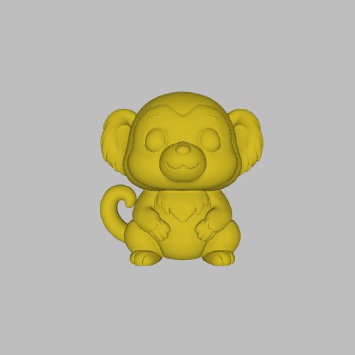 🏢 Cute Marmoset - Colección Animales Kawaii・Archivo 3D para Impresión ...