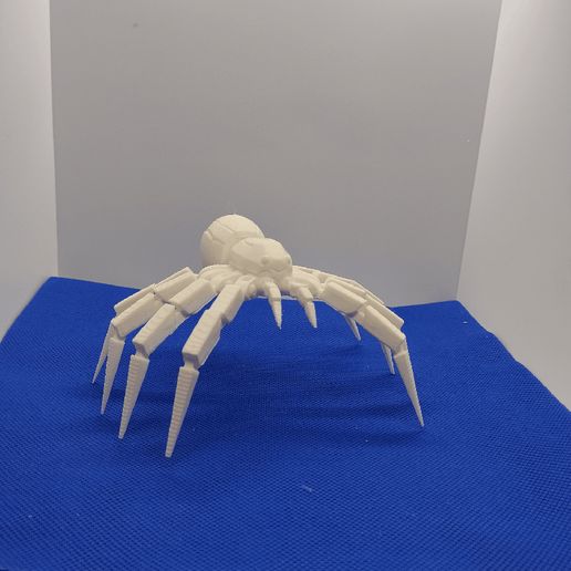 🕷️ Articulated spider・ STL File for 3D printing・Cults