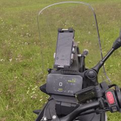 📞 Stable Phone/GPS Mount with AMPS pattern for CFMOTO/IBEX 450MT ...