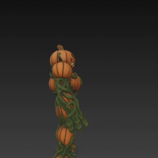 🎃 Pumpkin Warden Golem - Haunted Harvest Guardian for Halloween Fantasy ...