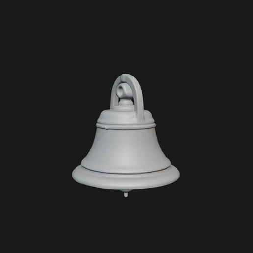 🔔 Classic Brass Bell・ STL File for 3D printing・Cults
