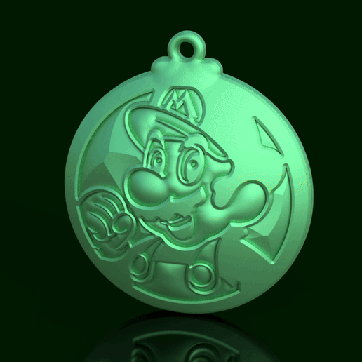 🎄 Holiday Adventures: Mario Bros Style Christmas Sphere・ STL File for ...