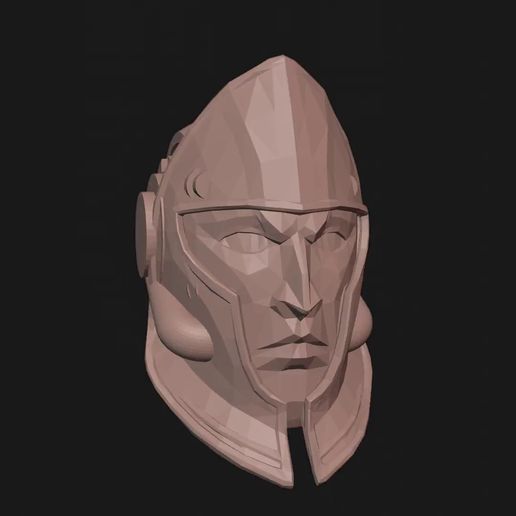 🪖 Roman Helmet Mask - STL Printable・ archivo STL para Impresión 3D・Cults