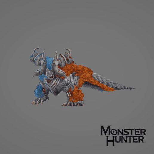 👹 MONSTER HUNTER ERUZERION・ STL File for 3D printing・Cults