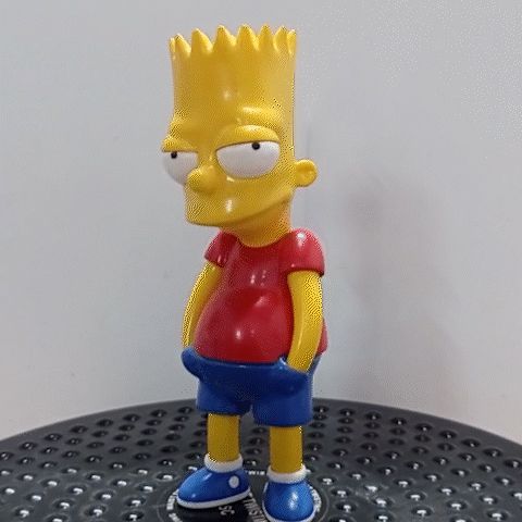 🎨 BART SIMPSON - COLOR PRINT・Free 3D File for ・Cults