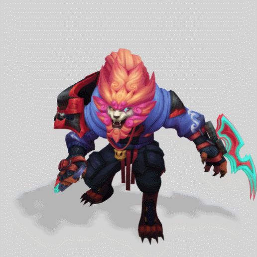 🎲 Street Demons Rengar League of Legends 3D print model・ STL File for ...