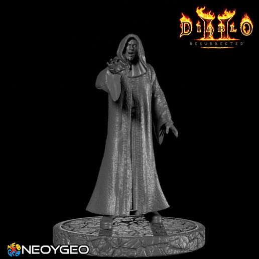 🧙‍♀️ DARK WANDERER - DIABLO 2・Free STL File for 3D printing・Cults