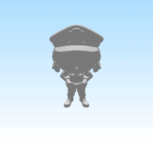 STL file police funko pop 🚓 ・3D print design to download・Cults