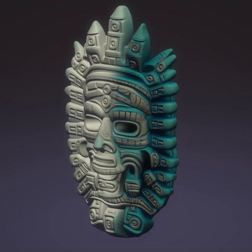 🎨 - ART - DECORATIVE - SCULPTURE - CREATURE - AZTEC - MAYAN - STONE ...