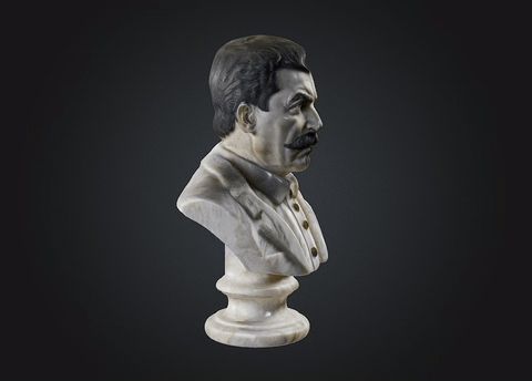3D file DiB Josef Stalin Bust URSS Stl Obj Glb for 3D Printer 👤 ・Design ...
