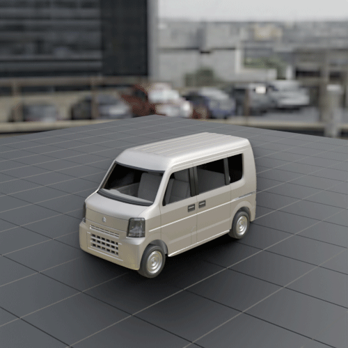 🚗 *ON SALE* MODEL KIT: Suzuki Carry/ Every PC Kei car Mini bus - V1 ...