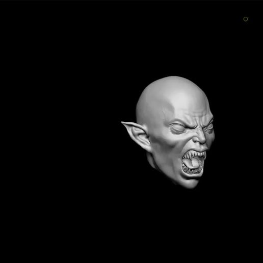 ♀️ Female Vampire One Sixth Scale Action Figure Head Sculpt - 3D Print ...
