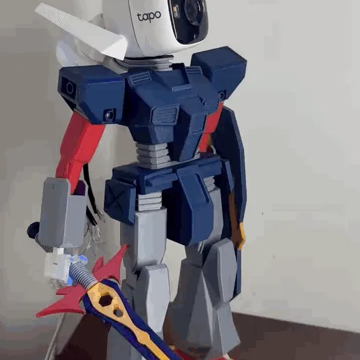 Archivo STL Gundam lookalike Tapo Robot Videosurveillance Camera 🤖 ...
