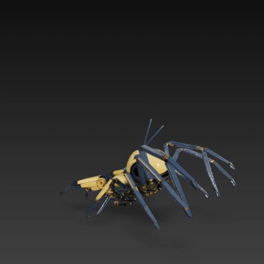 🕷️ ROBOTIC SPIDER・ STL File for 3D printing・Cults