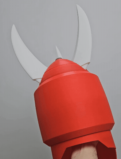 💅 MSM-07 Z'Gok Iron Nail 1/12 (probably)・ 3D File for 3D printing・Cults