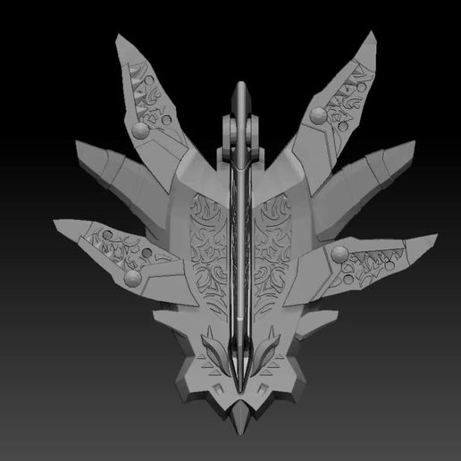 🦖 dino thunder Shield of triumph STL / OBJ・ OBJ File for 3D printing・Cults