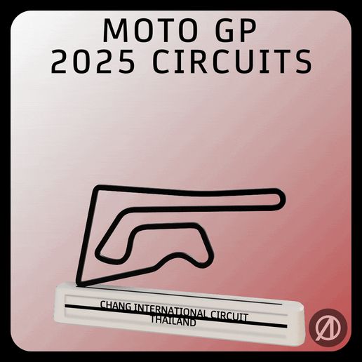 STL file MOTO GP 2025 CIRCUITS (BASE) 🪞 ・3D printer design to download・Cults