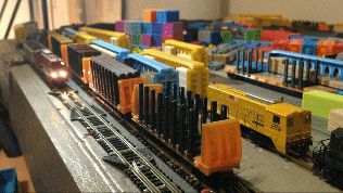 🚂 The Second 40' & 65' N Scale Ore Gondola 30+ Different Ore Loads ...