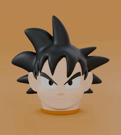 🥚 EASTER EGG PIGGY BANK CONTAINER - GOKU - DRAGON BALL・ STL File for 3D ...