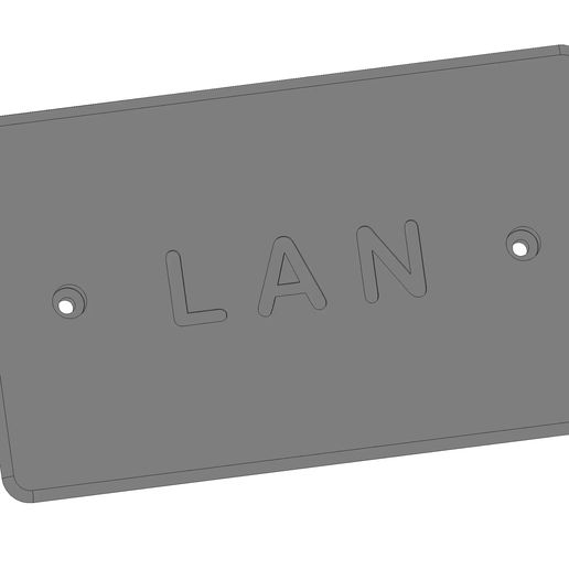 STL file LAN Blind cap 🧢 ・3D print model to download・Cults