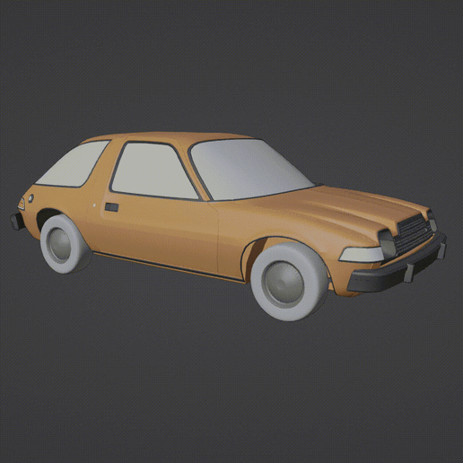🚗 AMC Pacer 1975・ STL File for ・Cults
