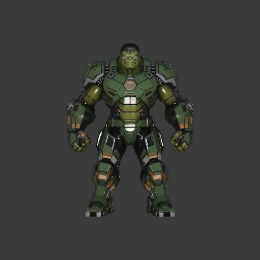 🦾 Armored Hulkbuster 3D Model・ STL File for 3D printing・Cults