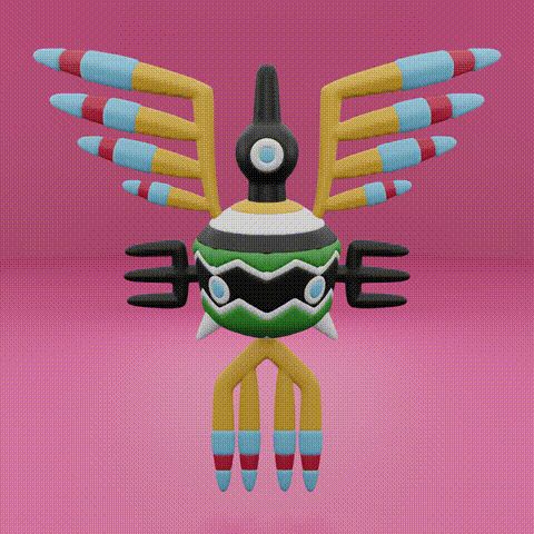 🐉 Pokemon Generation V Psychic Type Pack・ STL File for 3D printing・Cults