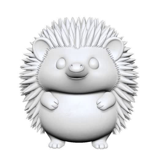 🦔 Hedgehog・ STL File for 3D printing・Cults