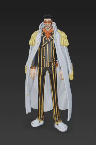 🎲 Kizaru-One Piece・ STL File for 3D printing・Cults