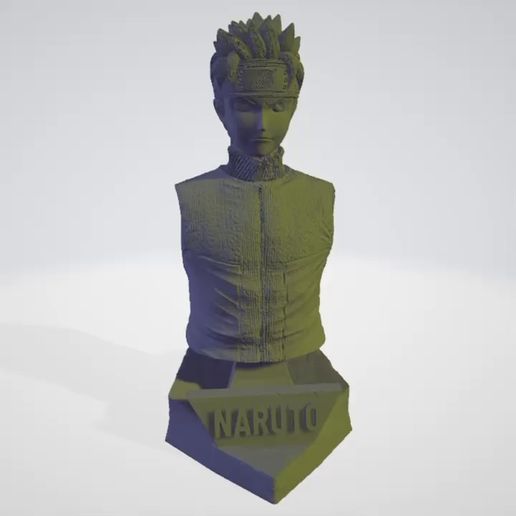 Epic Naruto Bust Statue 🌀 | 3D Printed Anime Figure 🎨・ STL File for 3D ...