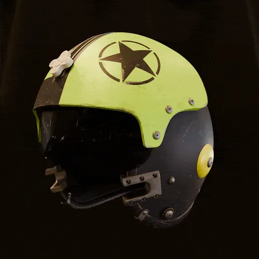 🧑‍ ️ PILOT APH-6 HELMET FULL SCALE・ 3D File for 3D printing・Cults