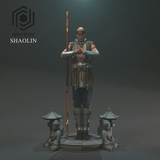 3D file SHAOLIN (For honor) 👾 ・3D print design to download・Cults