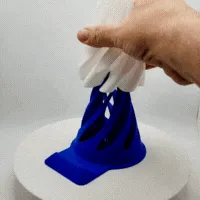 📞 Magical Impossible Cone Phone Stand - A Mesmerizing Design!- No ...