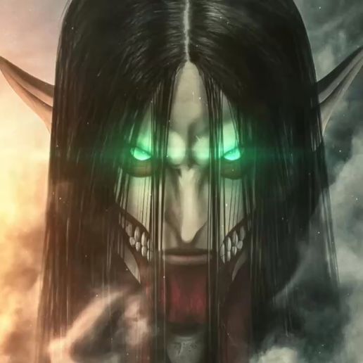 💇 Eren Final Form Head Decoration - Wearable For Cosplay (No Hair ...