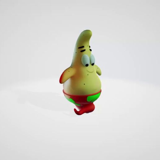 👻 figurine Spooky Patrick SpongeBob.・ STL File for 3D printing・Cults