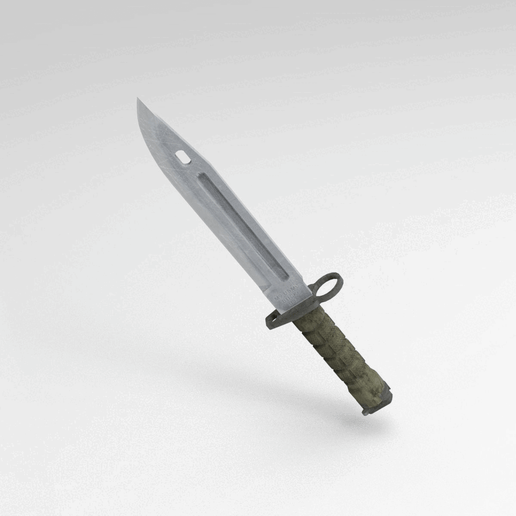 🔪 Bayonet knife Counter Strike CS2・ 3MF File for 3D printing・Cults