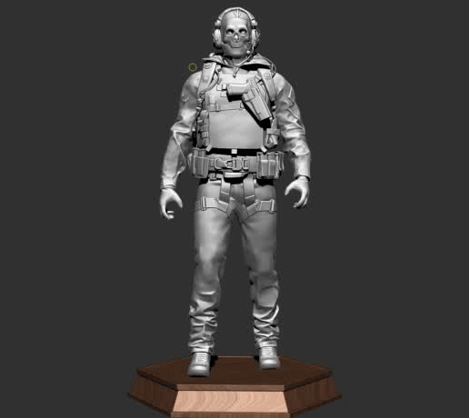🤙 CALL OF DUTY MW2 2022 URBAN GHOST・ STL File for ・Cults