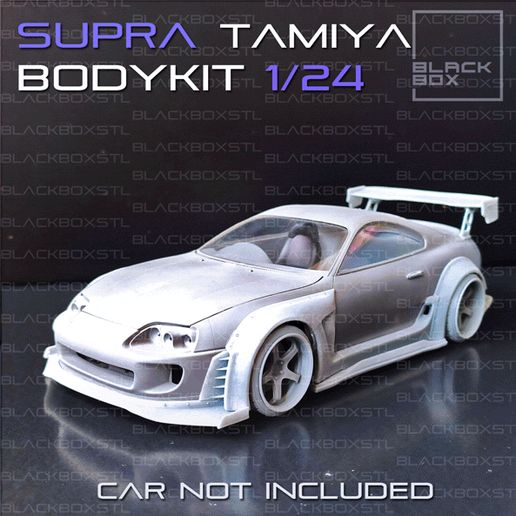 3D file SUPRA Bodykit for TAMIYA modelkit 1-24th scale 🚗 ・Template to ...