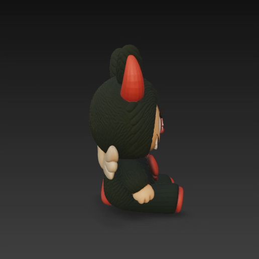 😈 Labubu Devil・ STL File for 3D printing・Cults