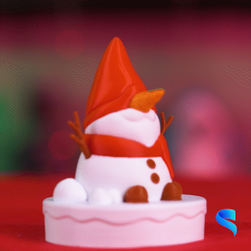 🌨️ Snow Gnoman・ 3D File for 3D printing・Cults