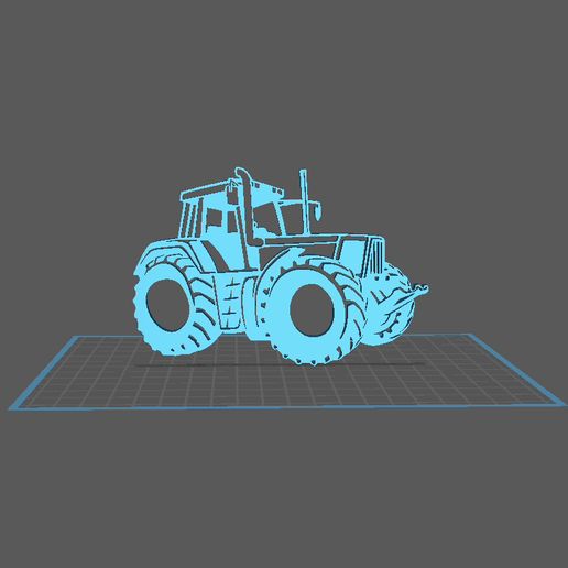 STL file Tractor - Fendt 🚜 ・Design to download and 3D print・Cults