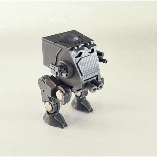 ⭐ Cute AT-ST (All Terrain Scout Transport ) SD CHIBI Star wars・ STL ...
