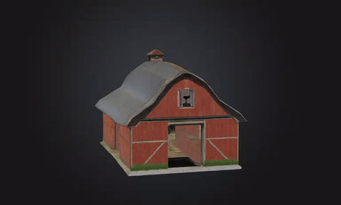 🖨️ GMA Barn .Stl .Glb for 3D Printer・ 3D File for 3D printing・Cults