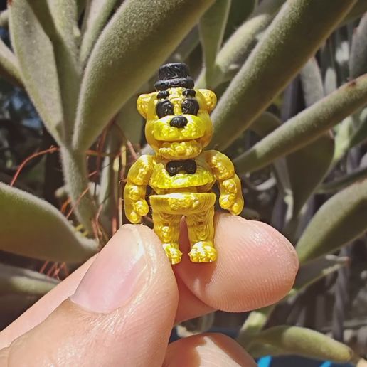 👧 Five Nights at Freddy's Mini Flexi Pack, mini figure collection・ 3D ...