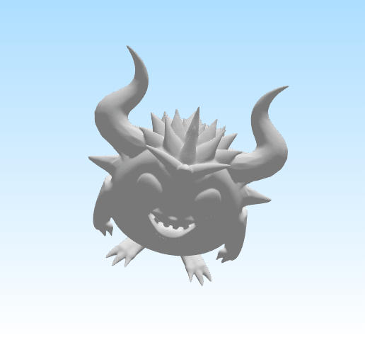 STL file hedgehog monster 🦔 ・Model to download and 3D print・Cults